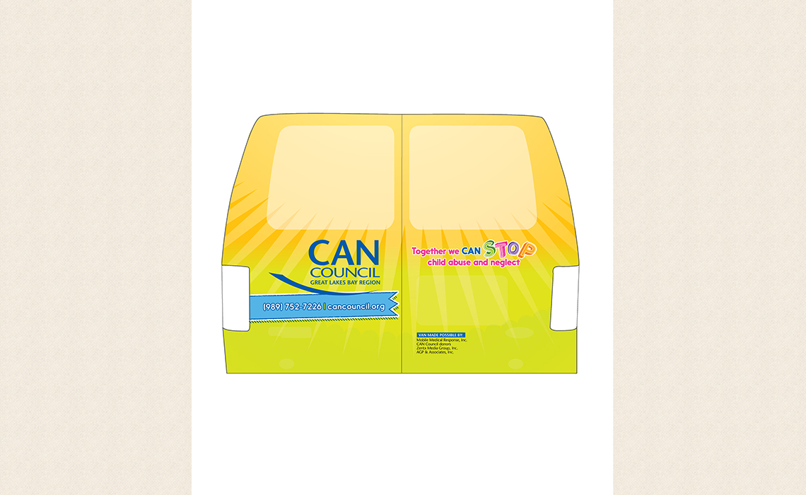 CAN Council Van Wrap | AGP & Associates, Inc.